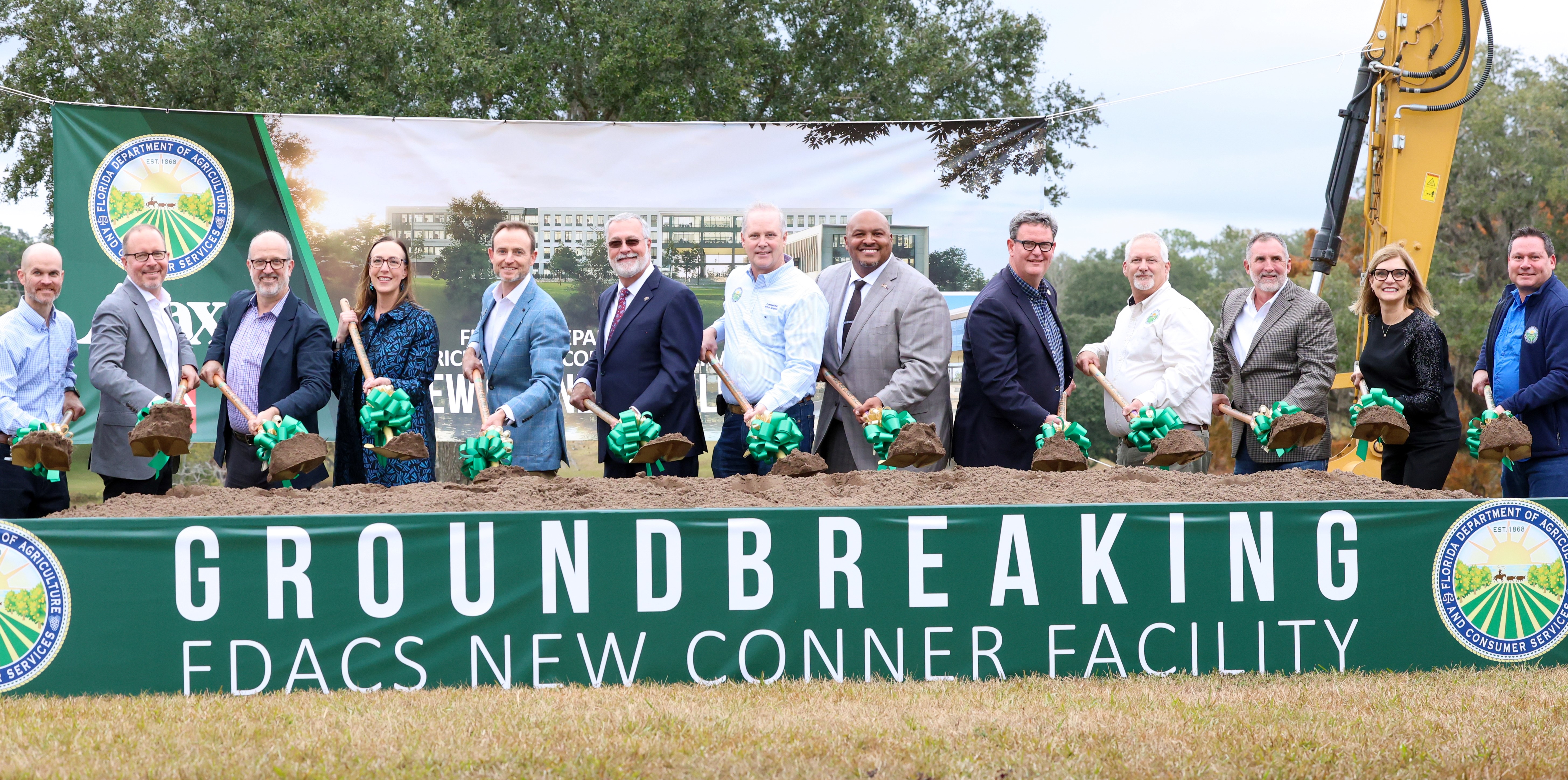 Commissioner Wilton Simpson Holds Ceremonial Groundbreaking for New ...