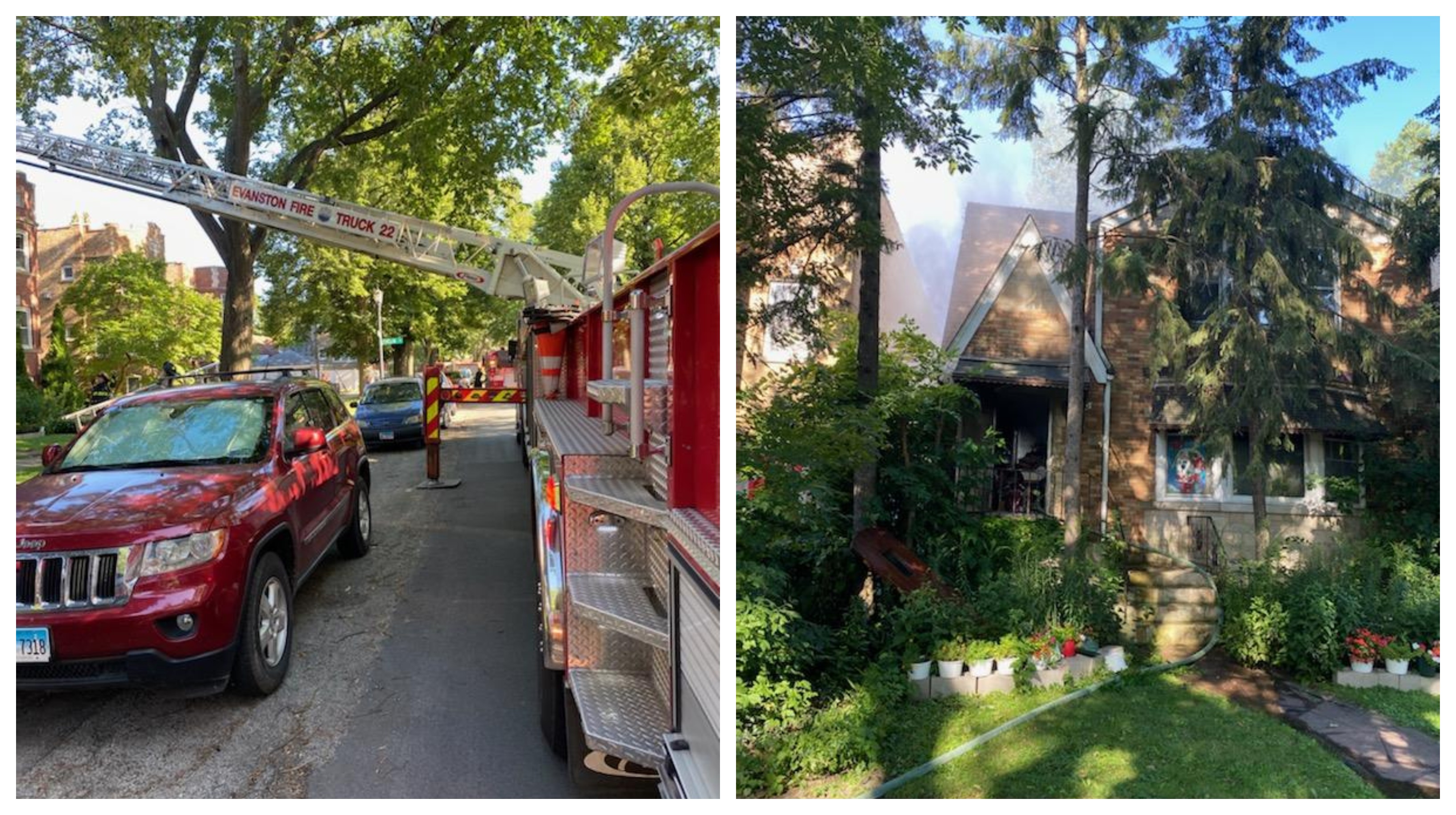 Press Release: Evanston Fire Responds to Structure Fire In 1300 Block ...