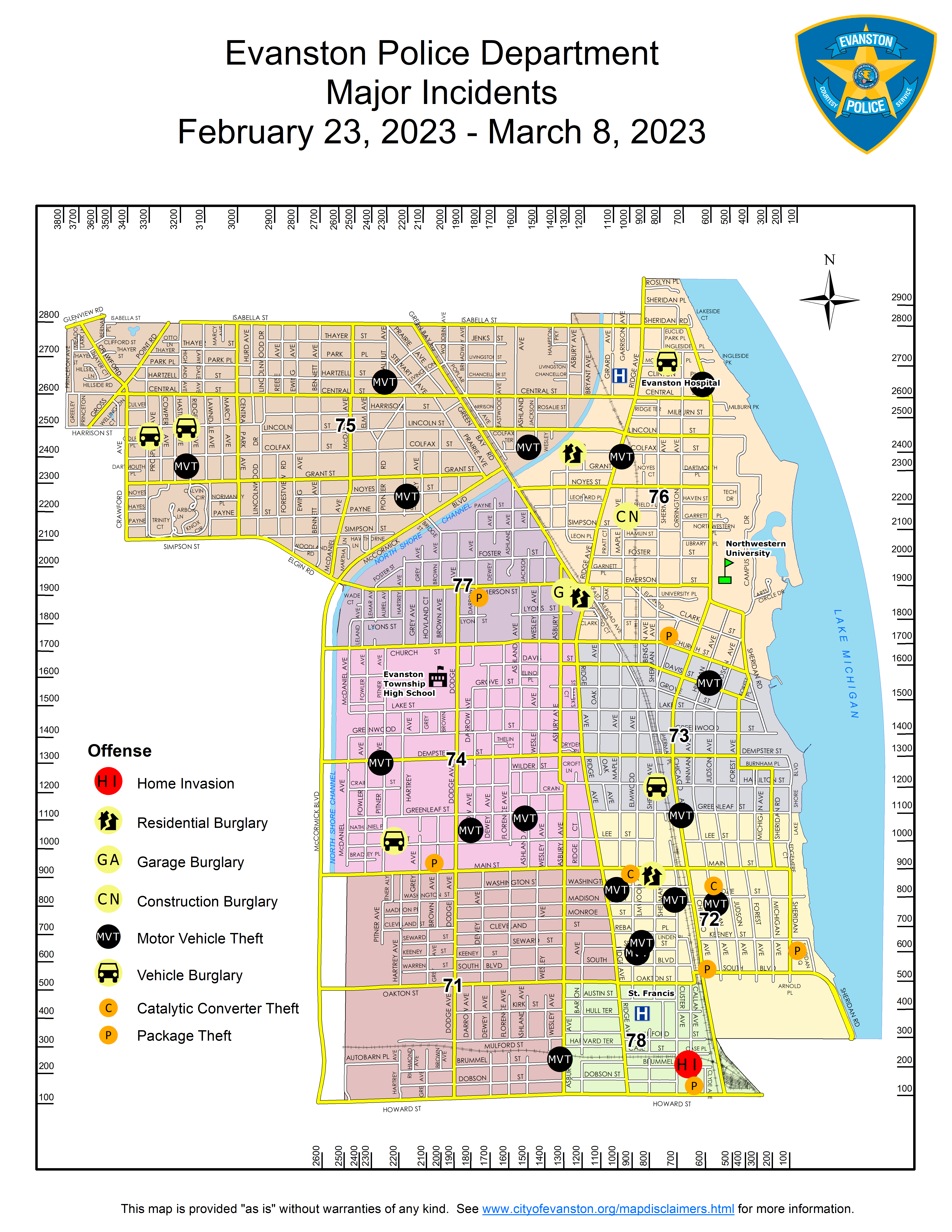 Evanston Police Department Newsletter