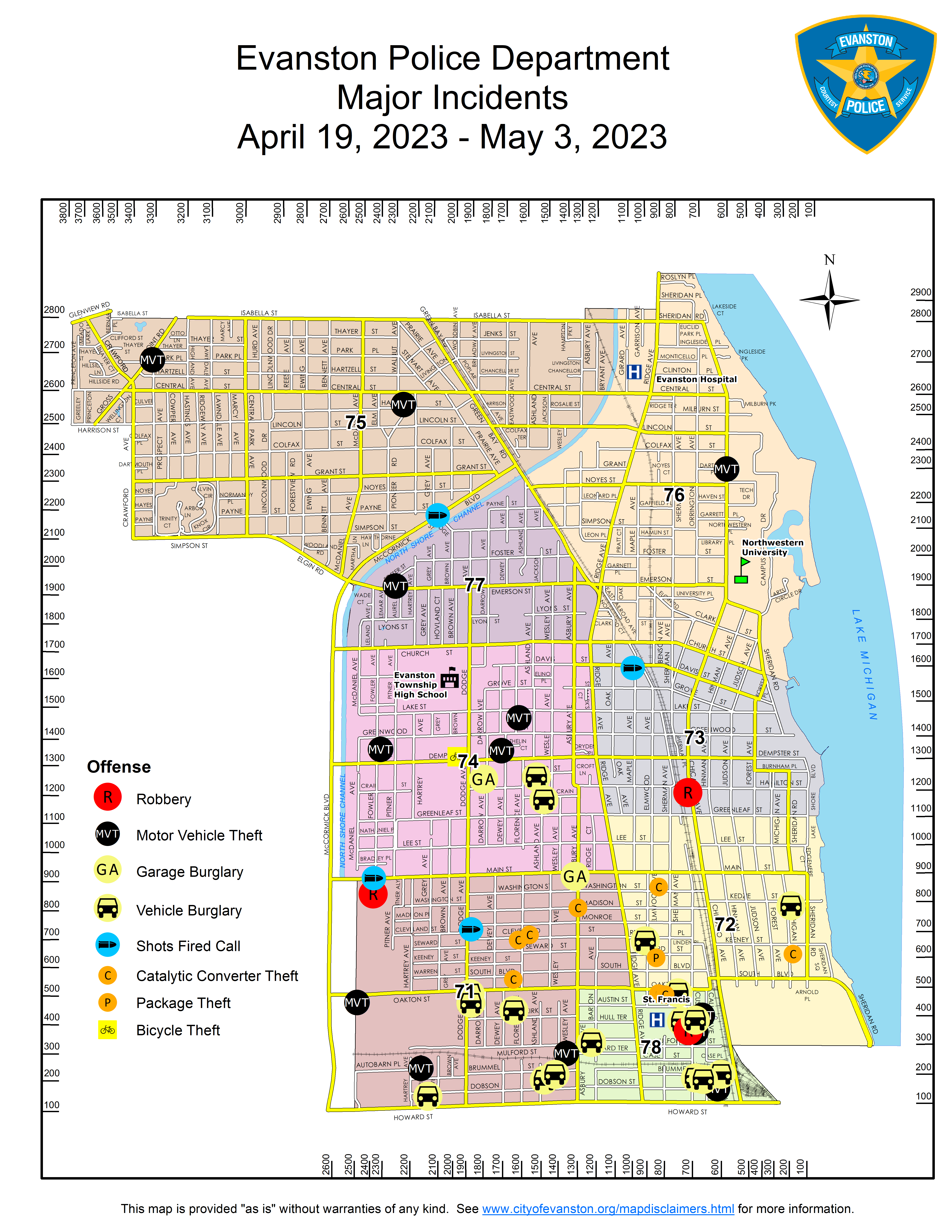 Evanston Police Department Newsletter