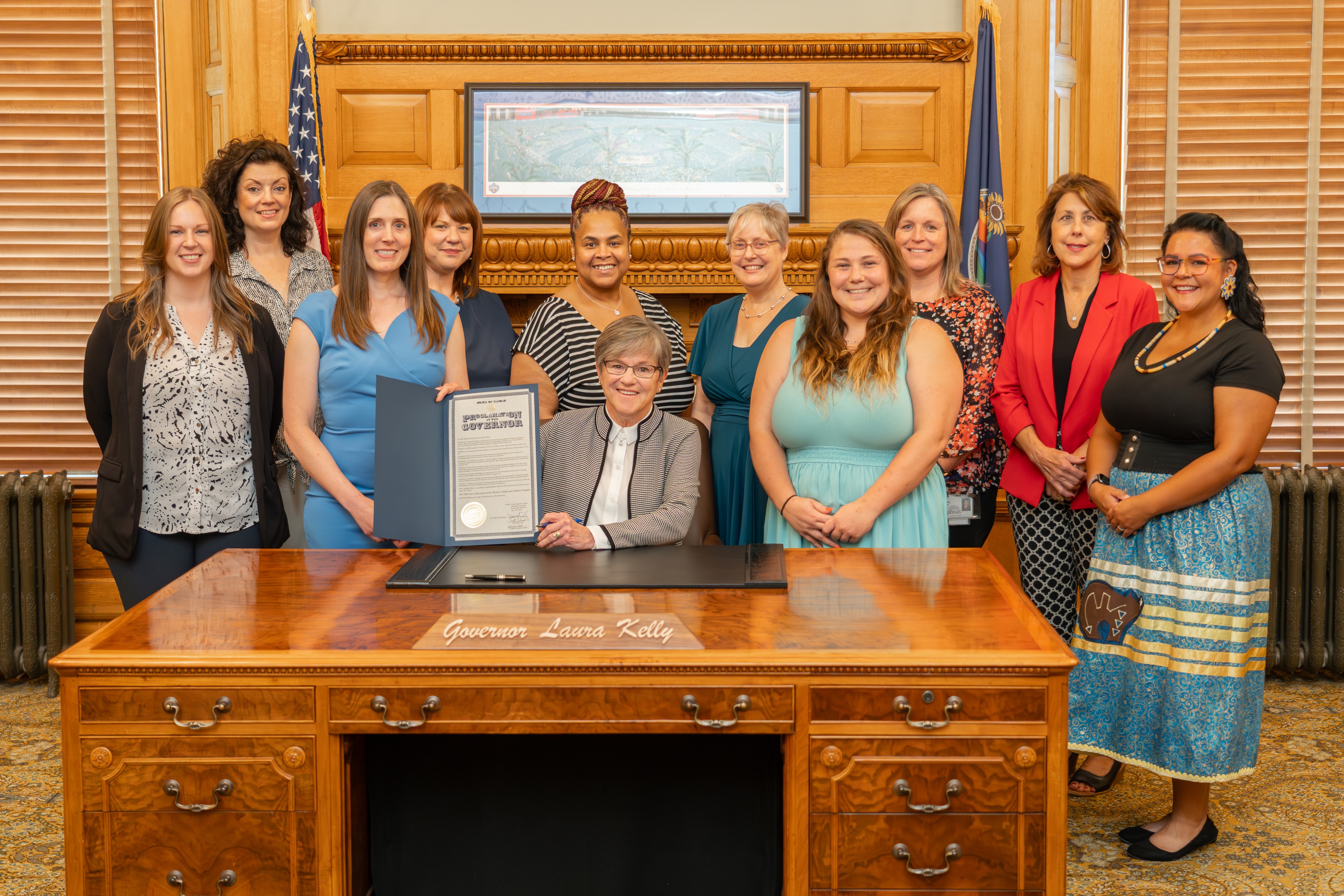 Governor Laura Kelly Honors 50th Anniversary of the WIC Program in Kansas