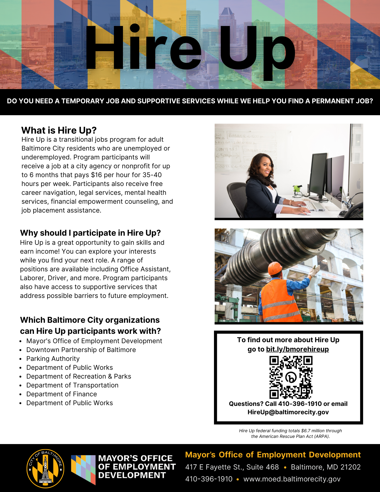 MOED Now Hiring Newsletter: Tuesday, September 17, 2024