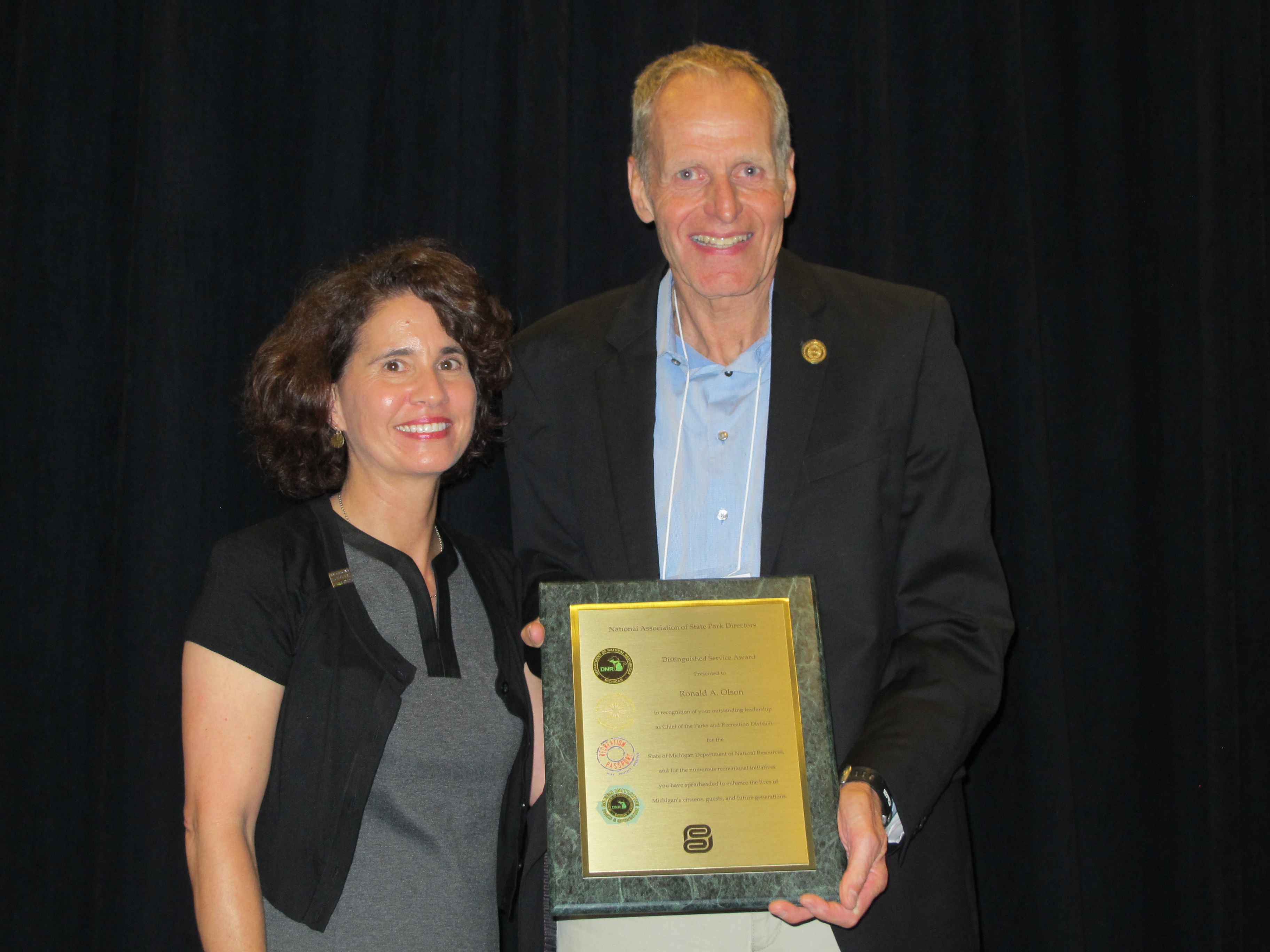 DNR Parks and Recreation Chief Olson honored with national award