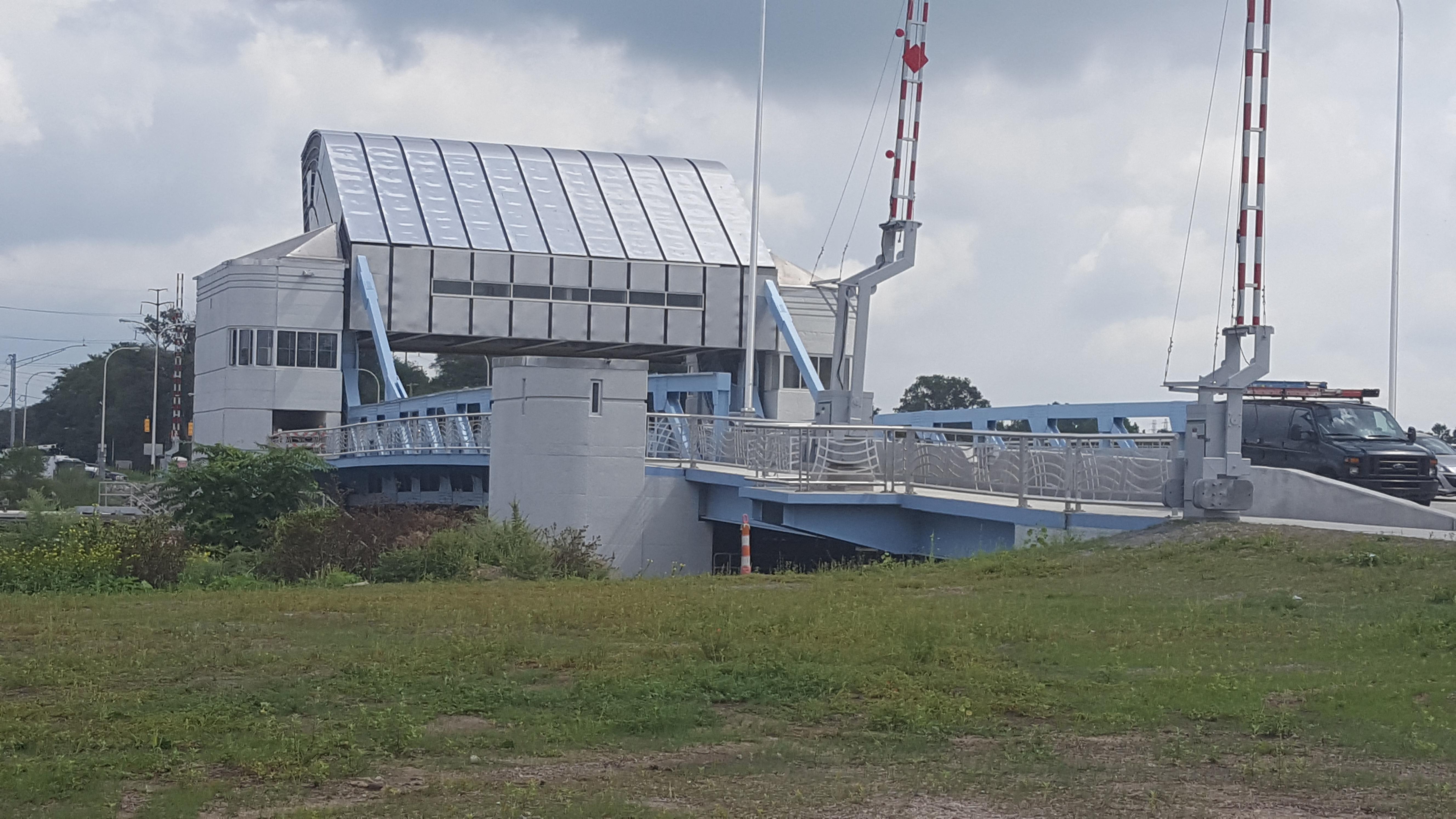 Fort Street Bridge Park project along Iron Belle Trail halfway to ...