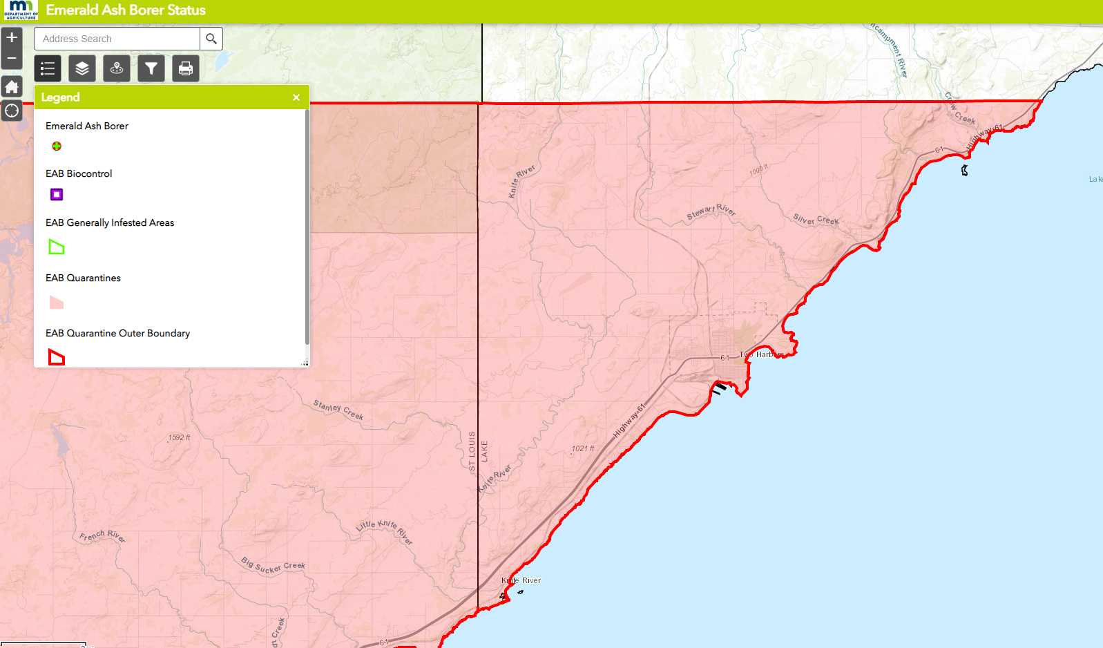 Emerald Ash Borer Found in Carlton and Lake Counties