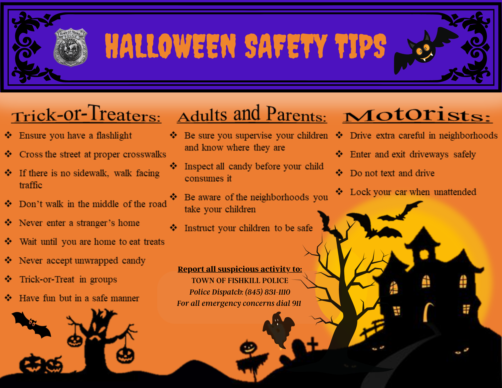 Halloween Safety