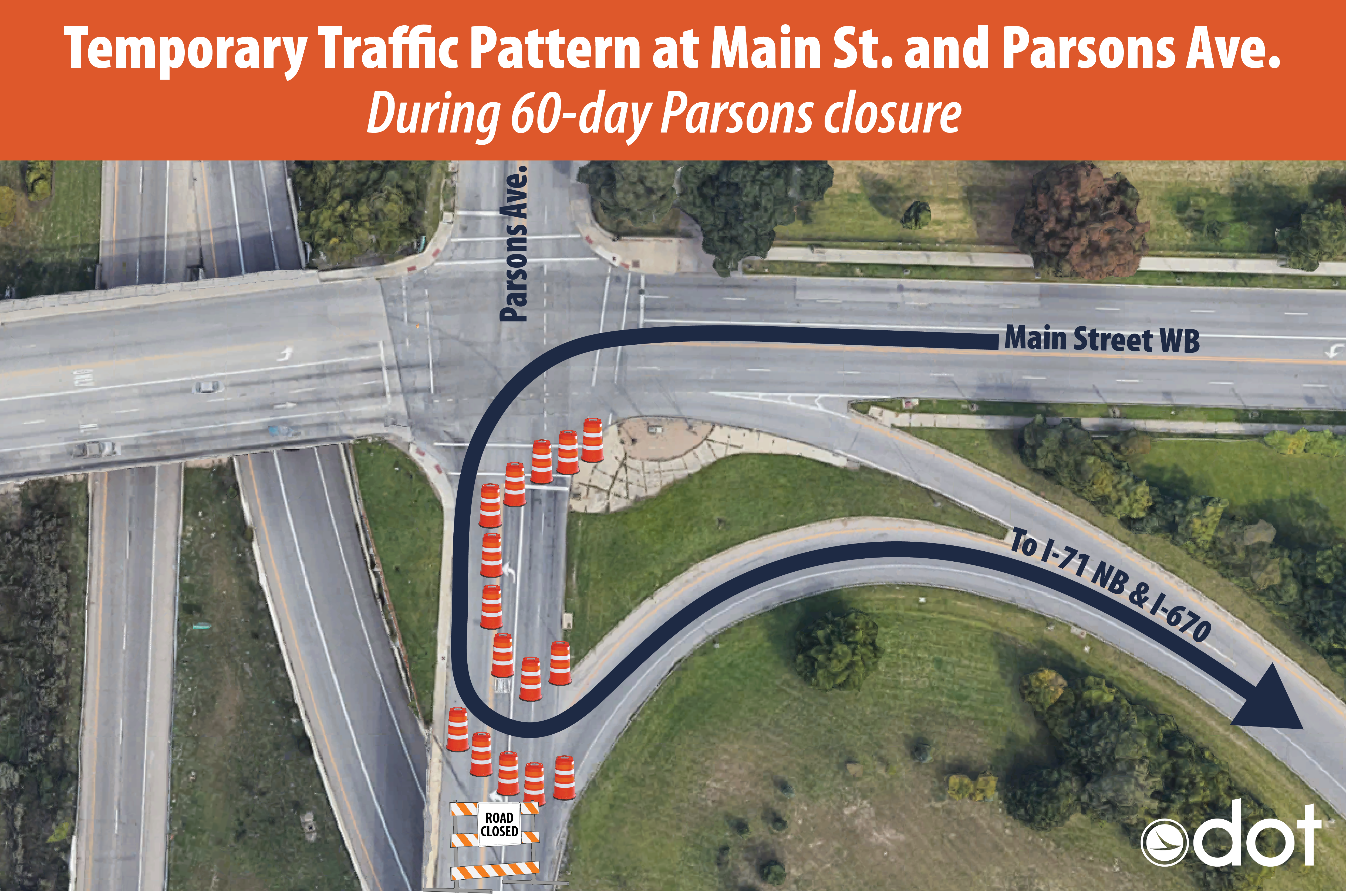 Upcoming Closure of Parsons Avenue