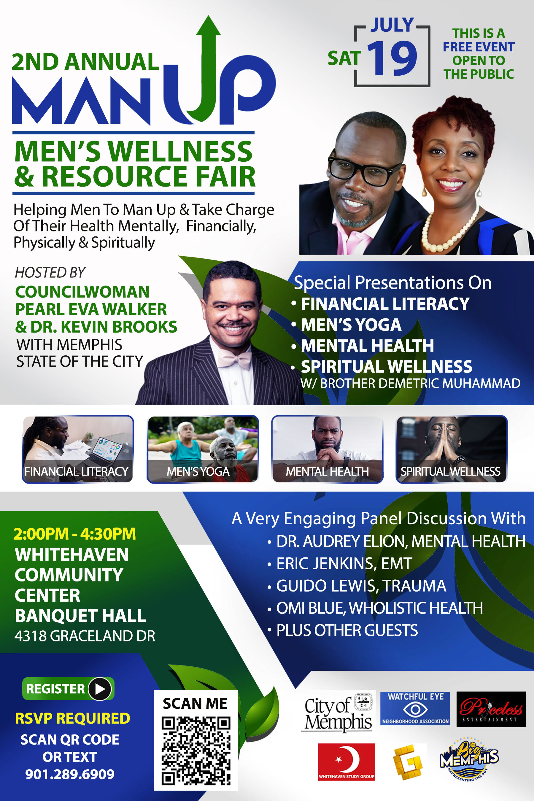 PRESS RELEASE: COUNCILWOMAN PEARL EVA WALKER TO HOST 2ND ANNUAL “MAN UP ...