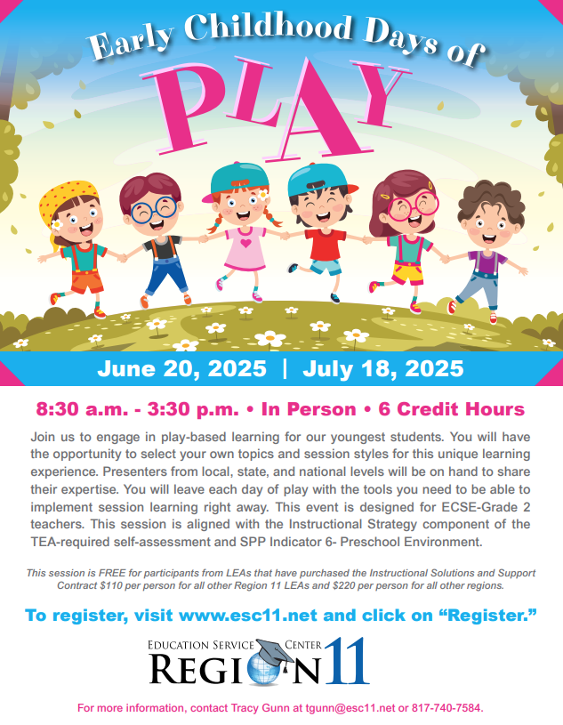 Exciting Professional Learning Opportunities