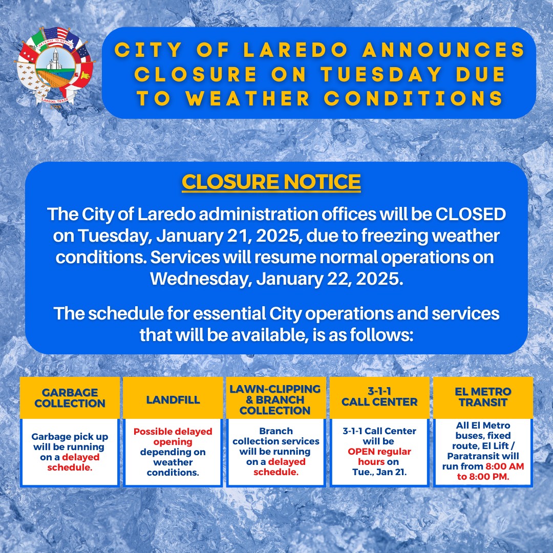 -- ADVISORY: The Week Ahead > January 21, 2025 - January 26, 2025