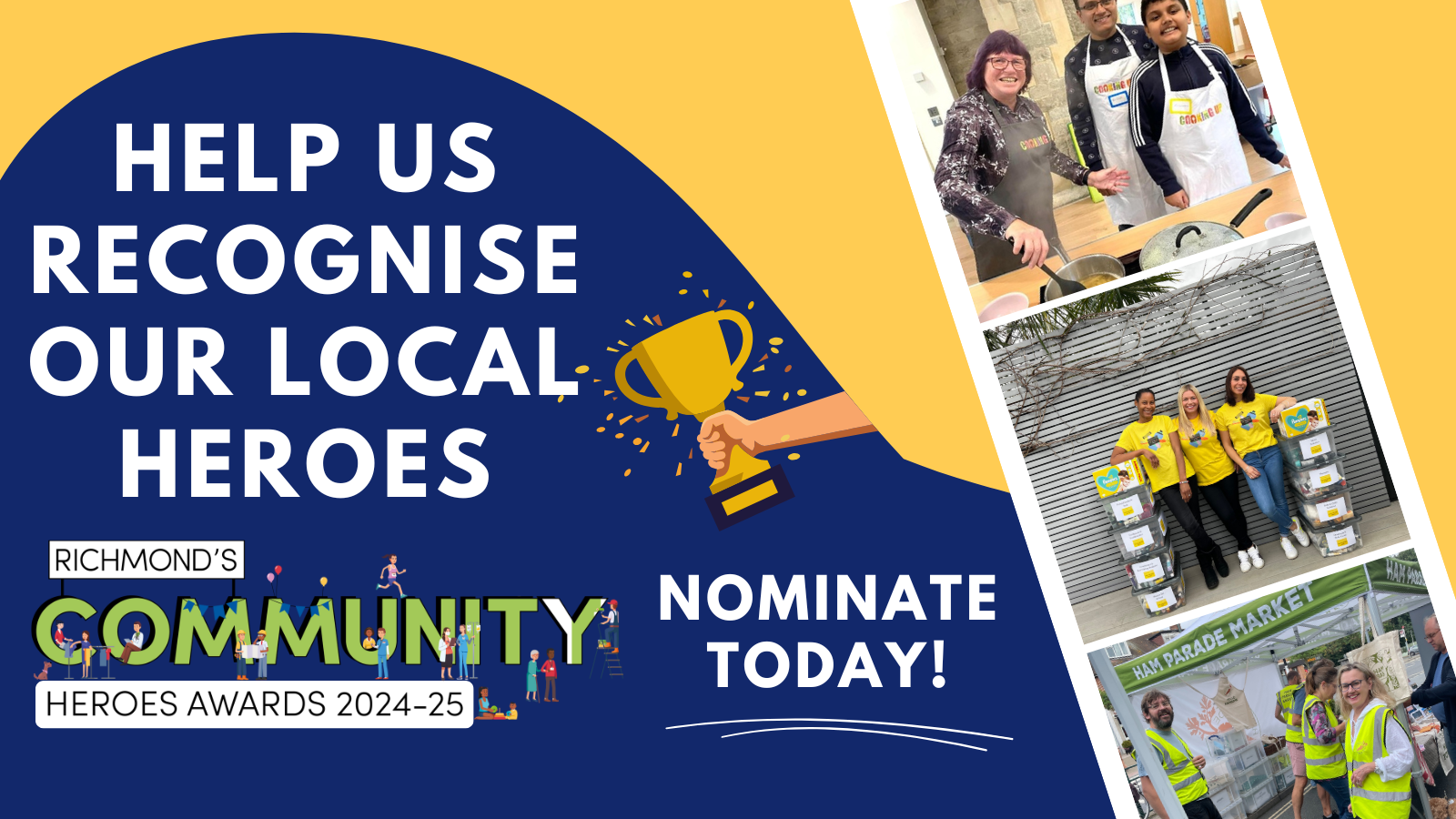 Nominations NOW OPEN for Richmond's Community Heroes Awards 🏆