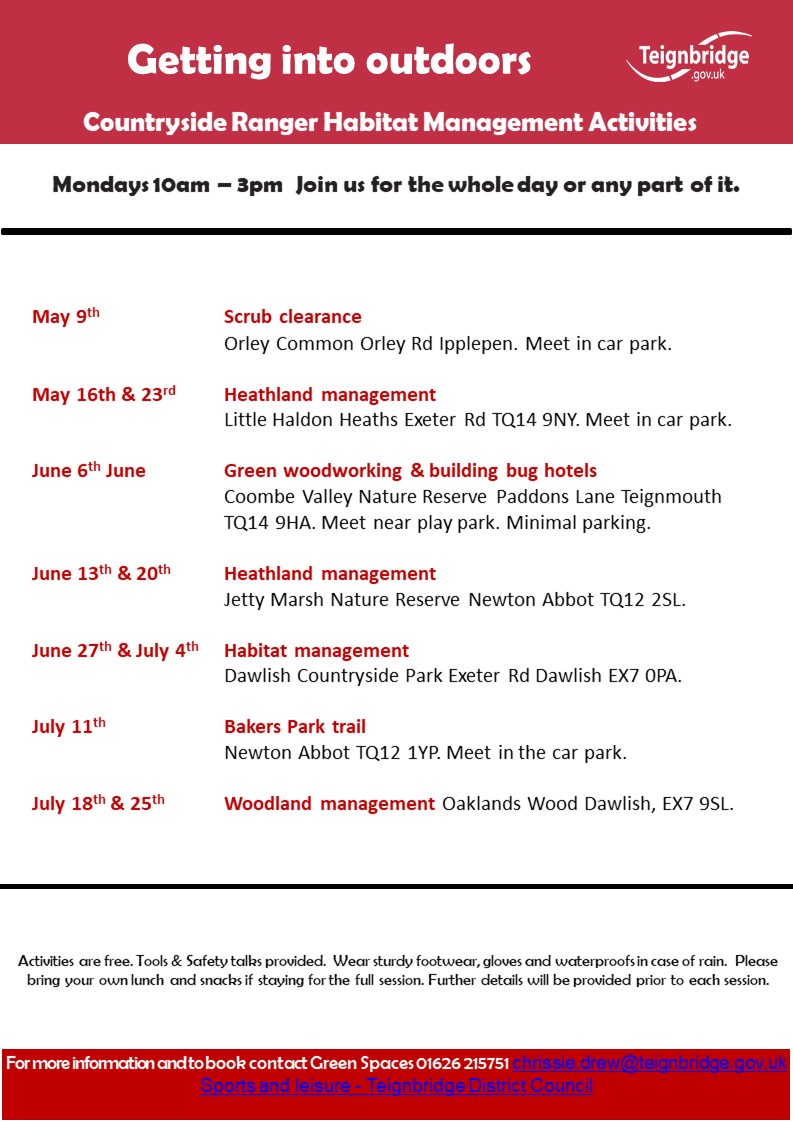 Residents' update: keeping you informed, Green Spaces Countryside ...