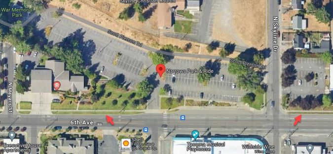 Narrows Park & Ride Construction Alert