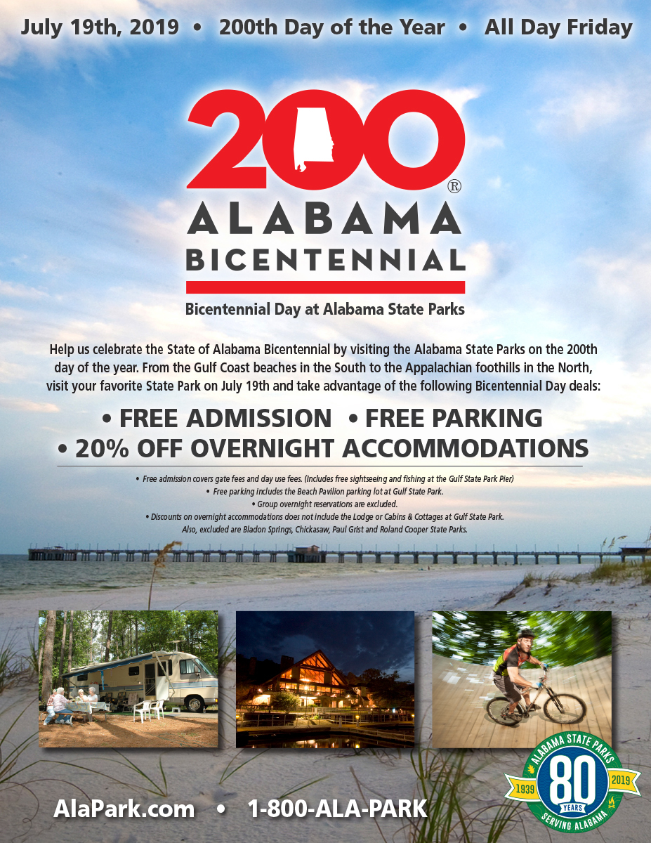 Alabama State Parks - Bicentennial Day
