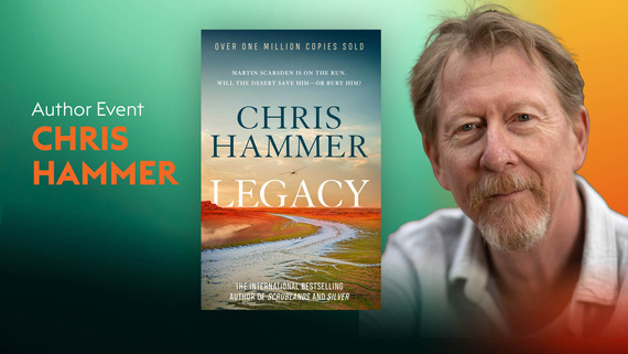 Don't miss our author talk event with Chris Hammer!