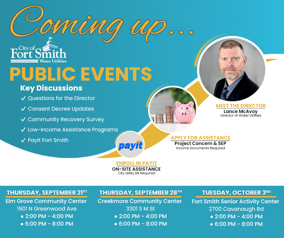 Public Event - Coming up