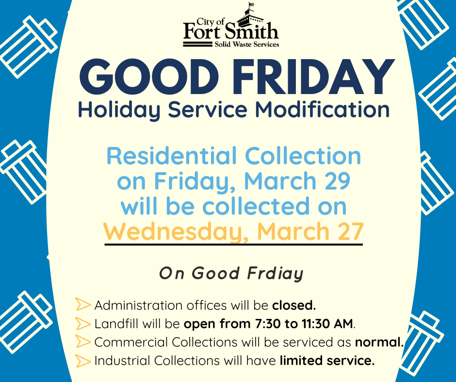 Important: Good Friday Service Modification