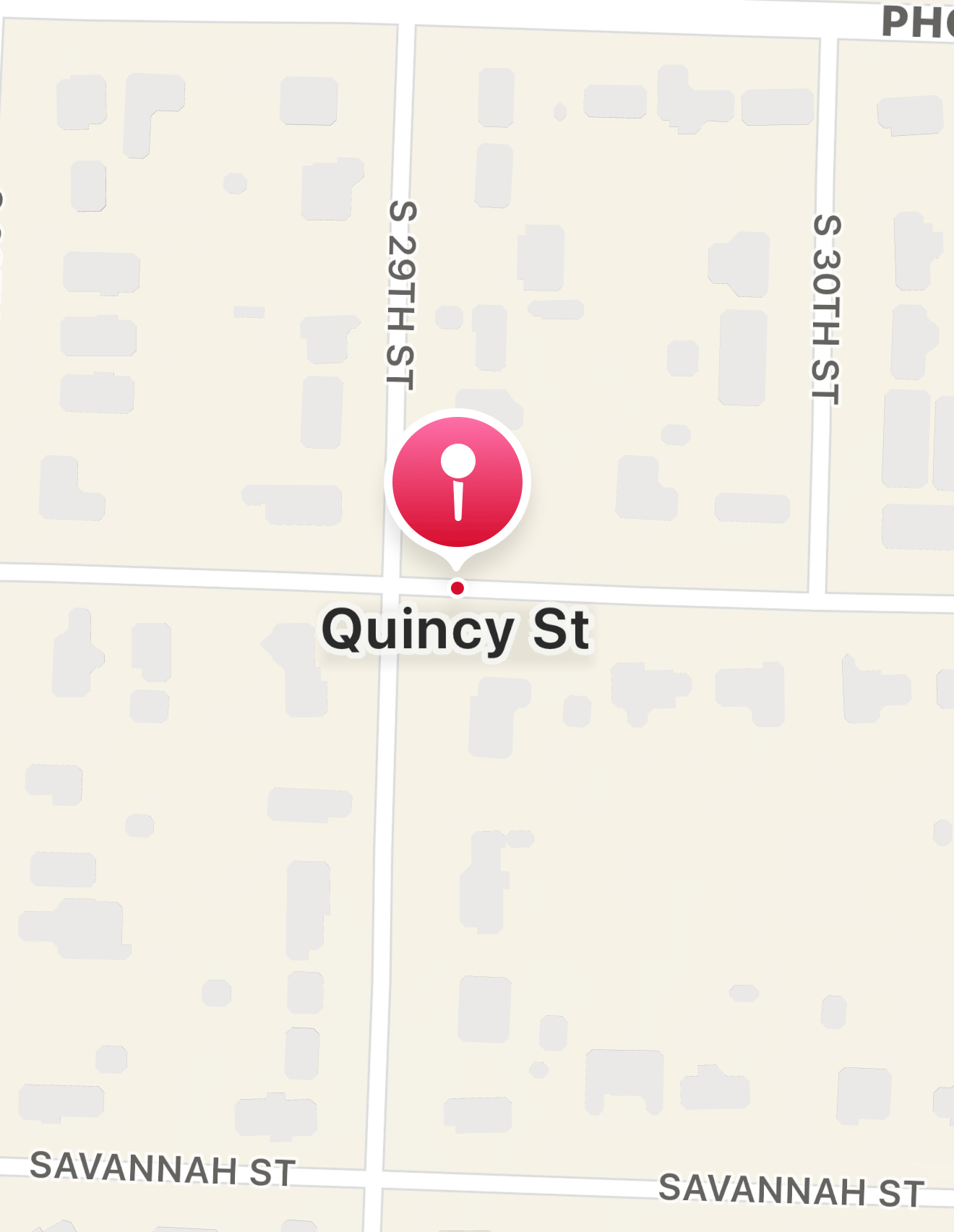 TRAFFIC ALERT VEHICLE ACCIDENT, 29th and Quincy Streets