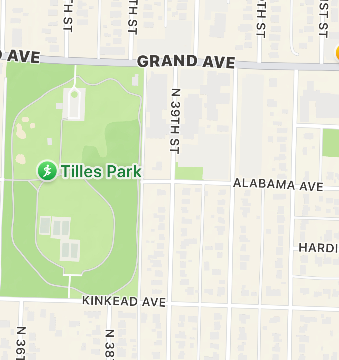 TRAFFIC ALERT VEHICLE ACCIDENT, 39th and Kinkead