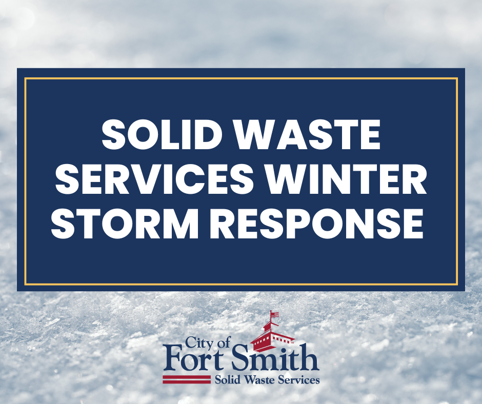 Solid Waste Service Winter Storm Response