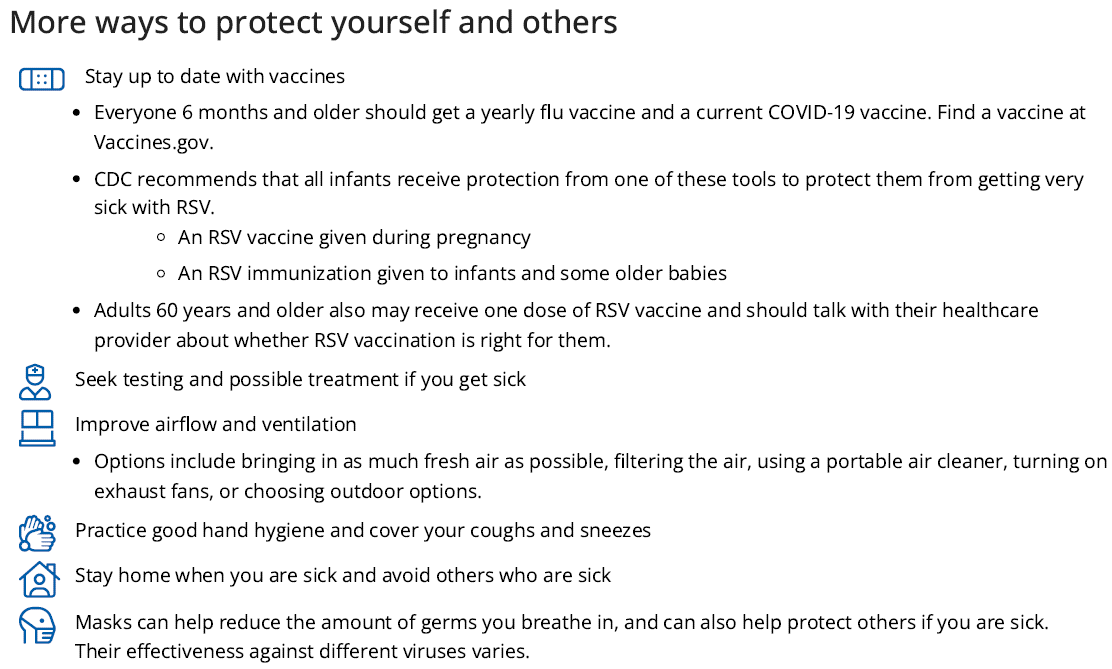 Let’s Stay Safe from Respiratory Viruses and Enjoy the Holiday Season!