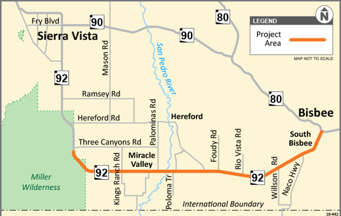 Expect intermittent delays on State Route 92 between Sierra Vista ...