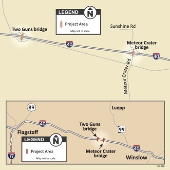 Lane restrictions on two I-40 bridges scheduled for June 10