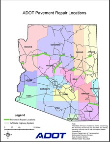 ADOT performing critical pavement repairs across the state after rough ...