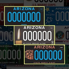 ADOT unveils three new specialty license plates