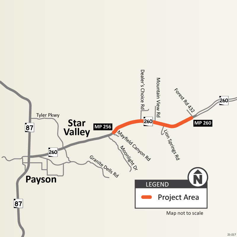 State Route 260 Lion Springs Improvement Project moving forward