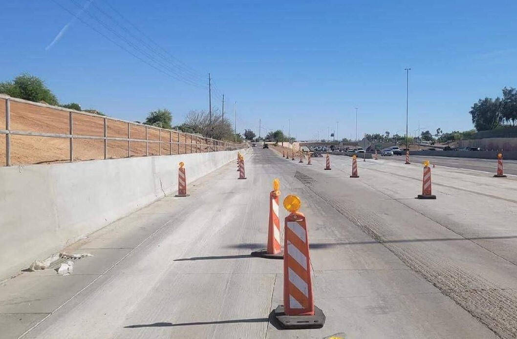 Northbound Loop 101 on-ramp at Cactus Road has reopened