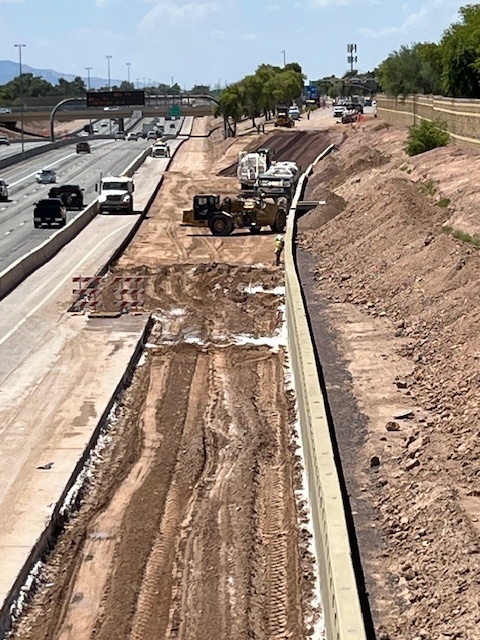 Loop 101 widening project in Northwest Valley hits one year milestone