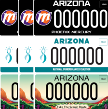 ADOT unveils three new specialty license plates