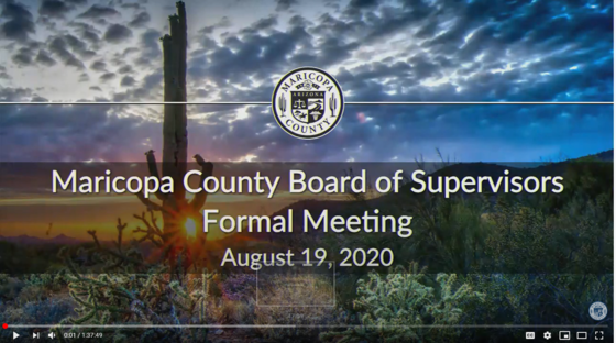 COVID-19 Updates / Board of Supervisors Formal Meeting / Phase Two of ...