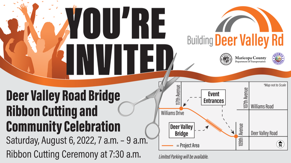 Media Advisory: August 6 Celebration of Deer Valley Rd. Connection