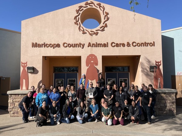 Maricopa County Animal Care & Control Awarded for Live-Release Rate
