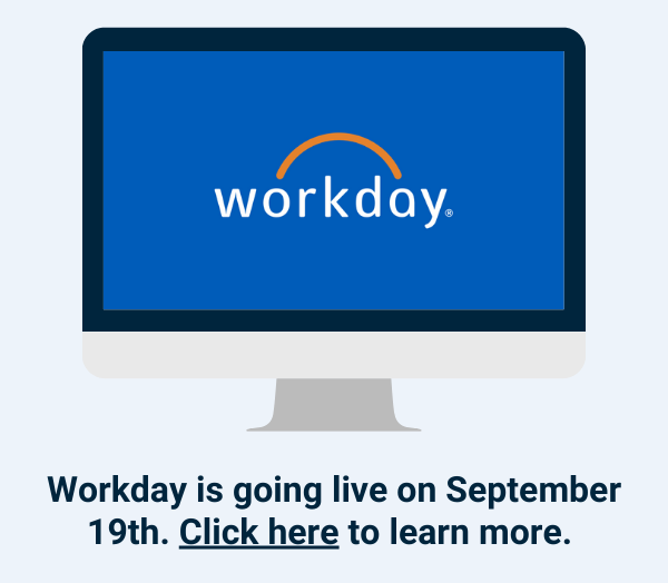 Save The Date Workday Goes Live In 3 Weeks