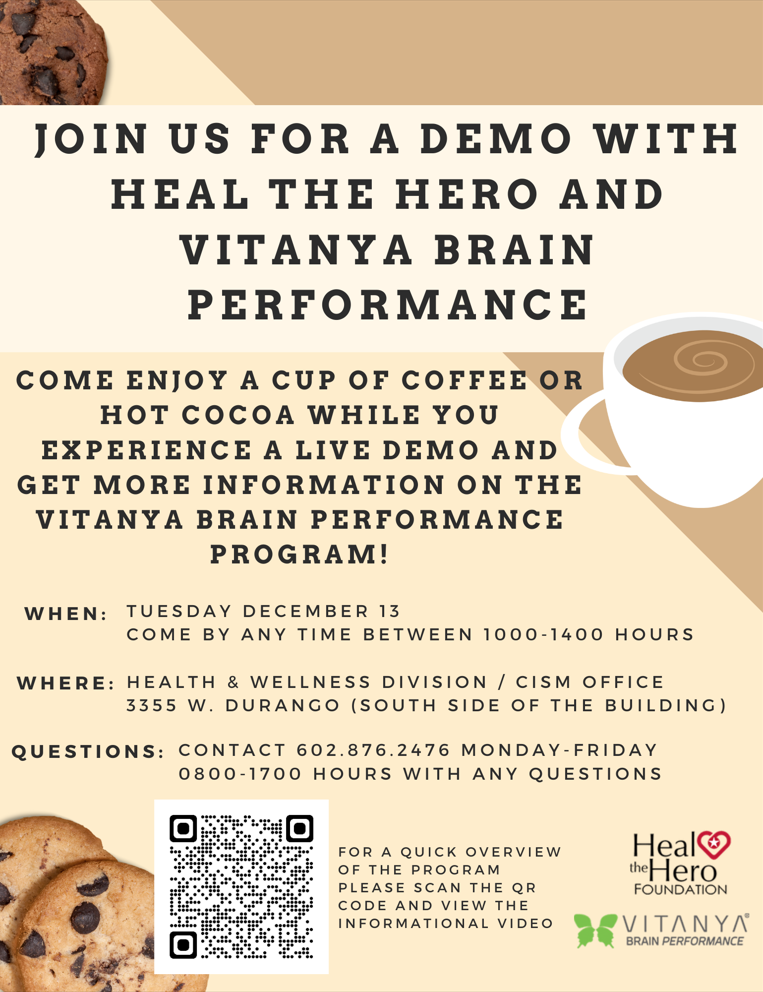 Heal the Hero and Vitanya Brain performance demo