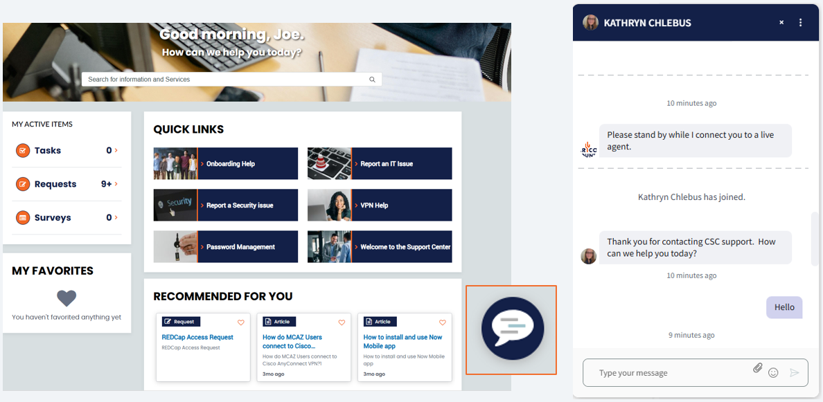 Coming This Summer - Agent Chat in Employee Center