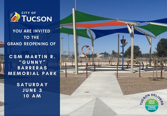 City of Tucson Celebrates Grand Reopening of CSM Martin R. "Gunny ...