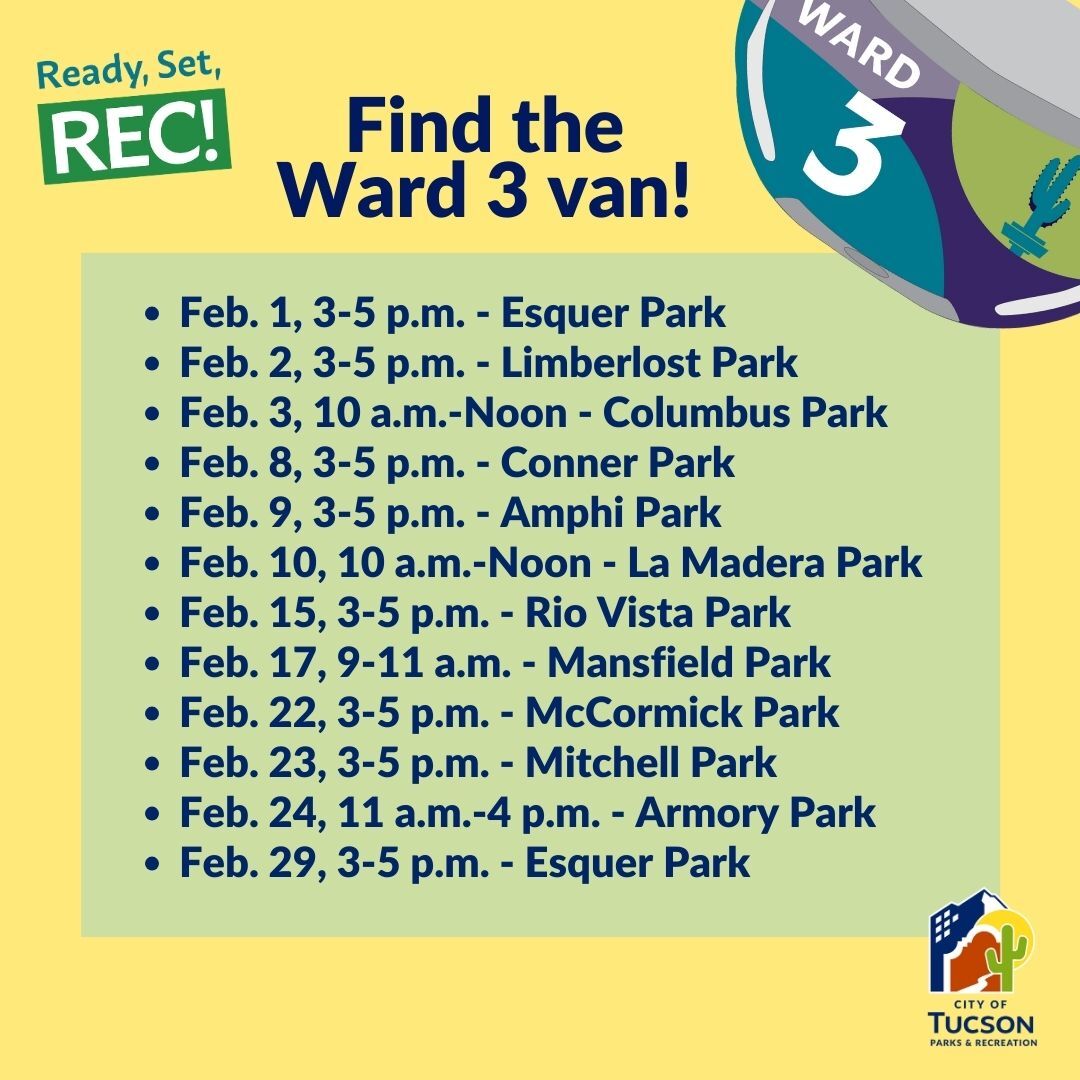 Vice Mayor Kevin Dahl's Ward 3 News and Updates: Friday, February 16, 2024