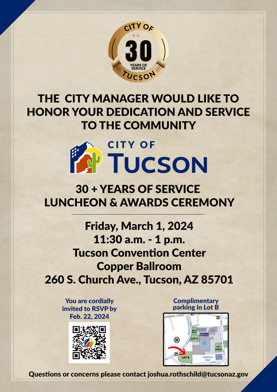 30+ Years of Service Luncheon and Awards Ceremony