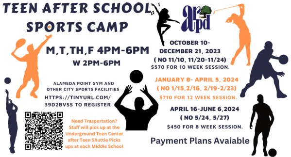 Fall Programs for Sports, Stem and Swimming