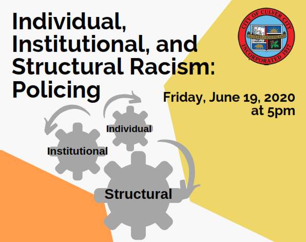 Individual, Institutional, and Structural Racism: Policing