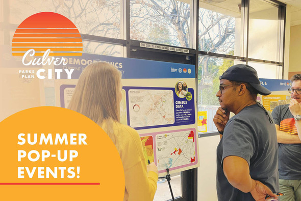 Culver City Parks Plan: Join the Culver City Parks Plan Team at These ...