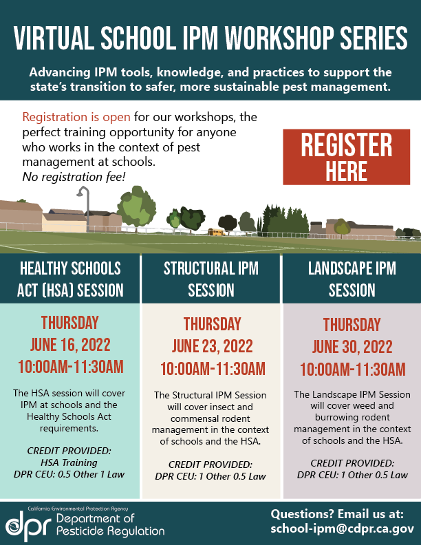 School IPM Workshop Series