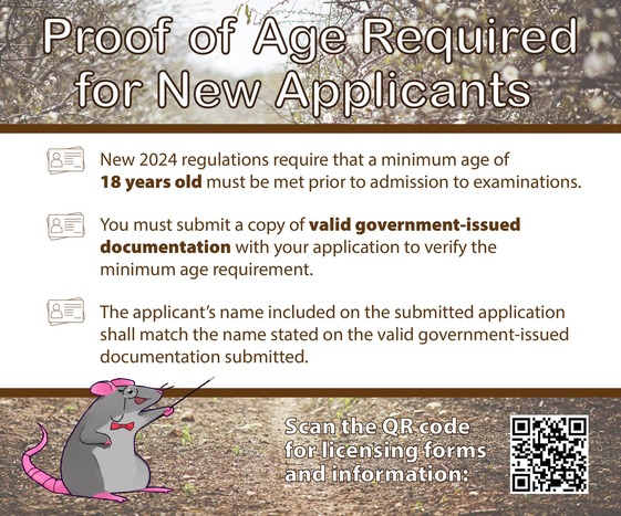 Proof of Age Requirements for New Applicants