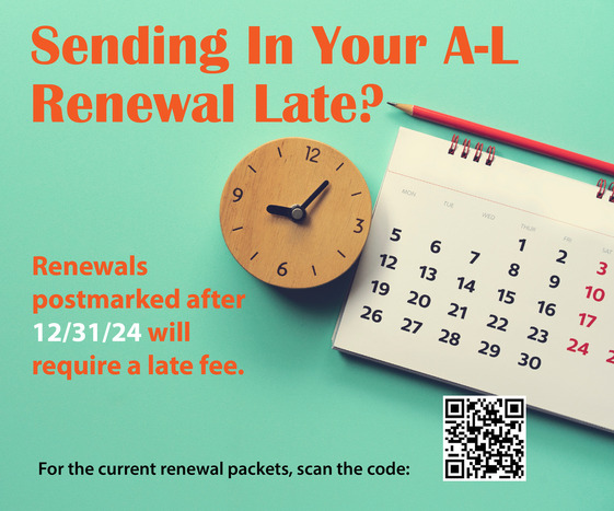 Sending In Your A-L Renewal Late?