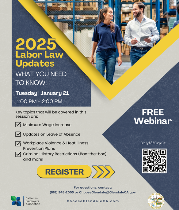 The 2025 Labor Law Updates You Can’t Miss - FREE Webinar