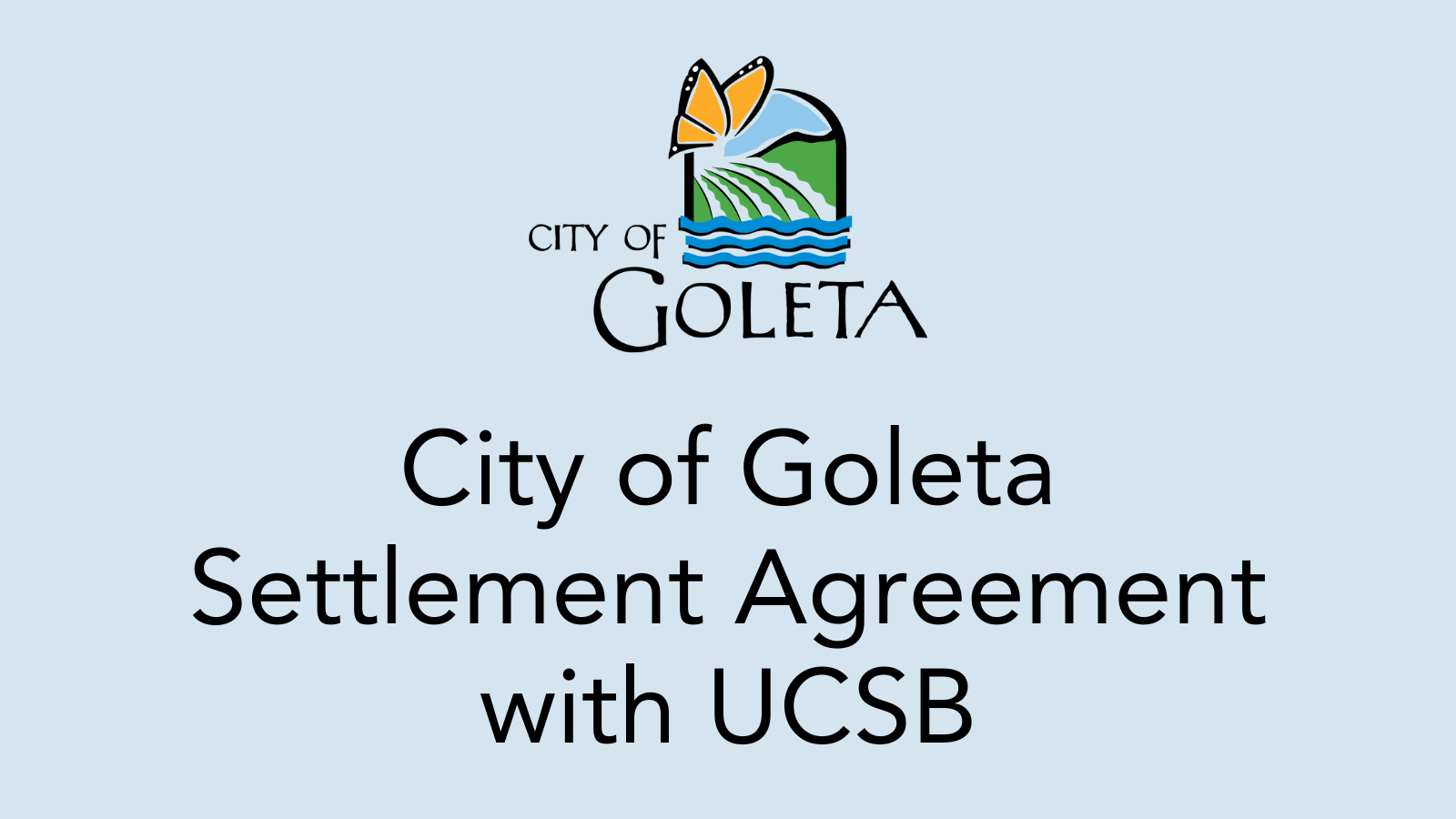 City of Goleta Settlement Agreement with UCSB